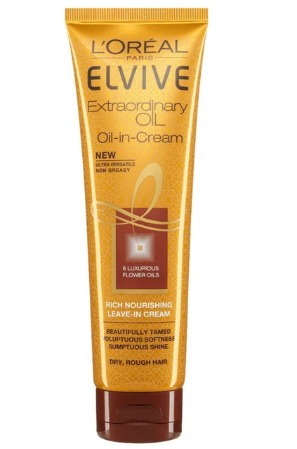 L'OREAL PARIS ELVIVE Extraordinary Oil in Cream Nourishing Leave in ...