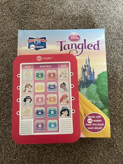DISNEY PRINCESS STORY Reader Me Reader 8 Books Tangled Frozen Aladdin £ ...