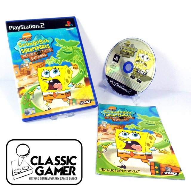 SPONGEBOB SQUAREPANTS: REVENGE of the Flying Dutchman Sony PS2 (2002 ...