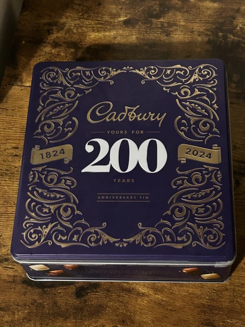 CADBURY DAIRY MILK Chunk 200 Years Collection Tin 720g - New - Full ...