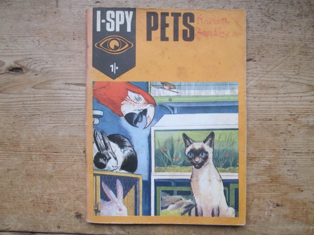 I SPY PETS Vintage Book 1967 Dickens Press By Big Chief I Spy £7.00 ...