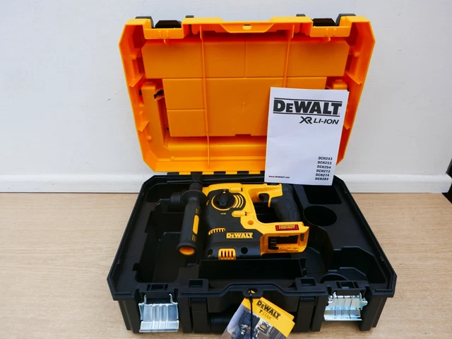 DEWALT DCH253 18V xr sds hammer drill bare unit + organiser tstak case ...