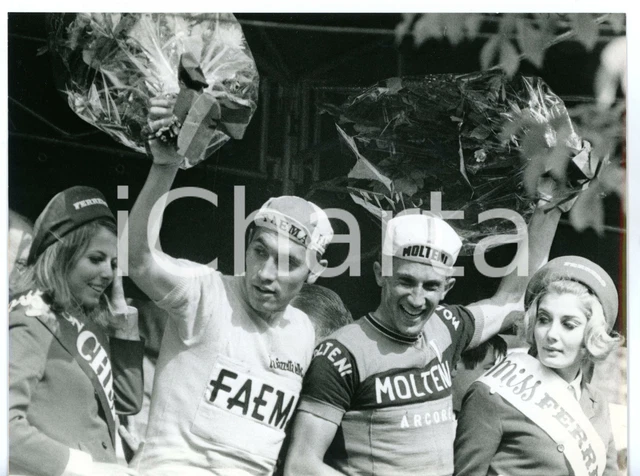 1968 CICLISMO GIRO D'ITALIA SAINT-VINCENT Vincitori Eddy MERCKX e ...