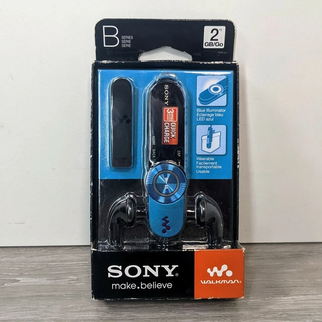 SONY WALKMAN NWZ-B162 MP3 player - 2 GB - Blue - New sealed £99.99 ...