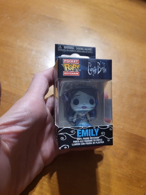 FUNKO POP POCKET Keychain Tim Burton's Corpse Bride EMILY Hot Topic ...