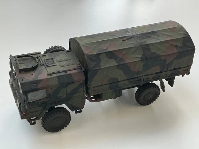 ROCO /HERPA Minitanks 1:87 HO -BW-MAN 5 Tonner Gesupert Tarn Bemalt EUR ...