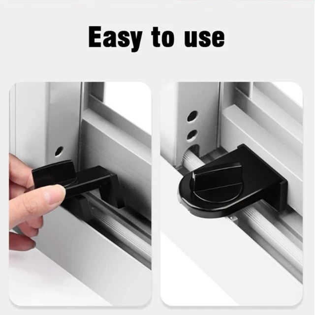 SERRURE DE S??CURIT?? pour porte coulissante et ceinture facile ?? installer ser EUR 10,66 ...