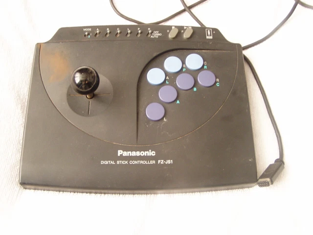 RARE PANASONIC GOLDSTAR 3Do Digital Joystick Controller Arcade Fight ...