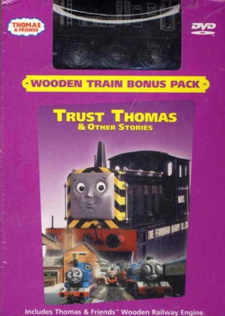 THOMAS & FRIENDS - Trust Thomas and Other Stories (Wooden Train Bonus ...