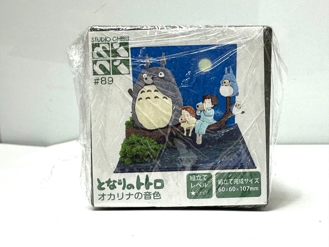 MINIATURE ART KIT Studio Ghibli Sankei My Neighbor Totoro Diorama Model ...