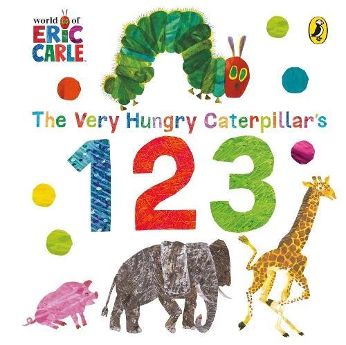 ERIC CARLE THE Very Hungry Caterpillar's 123 (Libro di cartone) EUR 9 ...