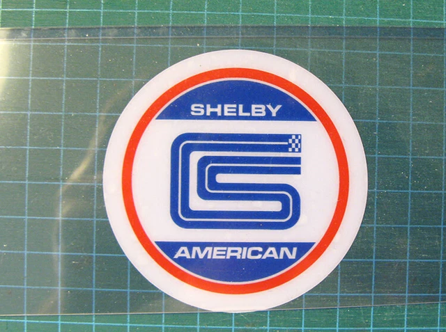 VINTAGE STYLE SHELBY American - Cobra - Vinyl Window Sticker Decal ...