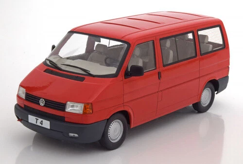 VW BUS T4 Caravelle, rot, 1992 1:18 KK Scale EUR 114,00 - PicClick DE