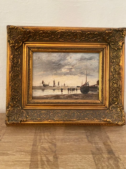 TABLEAU ANCIEN HUILE sur toile signé EUR 150,00 - PicClick FR