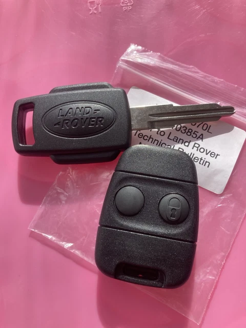 GENUINE LAND ROVER Defender Td5 Tdci Puma Key Fob Uncut Blade Kit ...