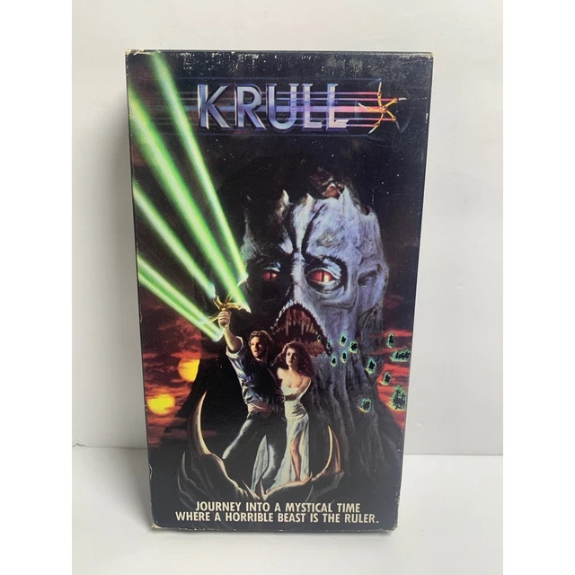 KRULL VHS 1988 GoodTimes Home Video Sci-Fi Fantasy Cult Classic Movie ...