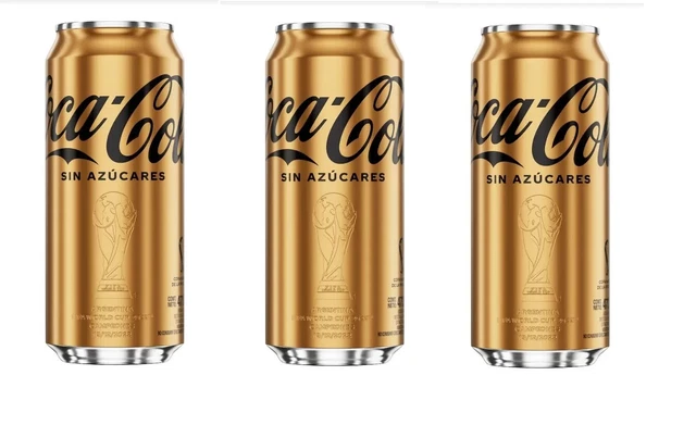 3 COCA COLA Can Argentina Fifa World Cup Qatar Champion Gold Limited ...