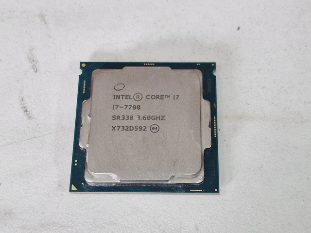 INTEL CORE I7-7700 Processor 8M Cache, up to 4.20 GHz. Socket 1151 CPU £44.99 - PicClick UK