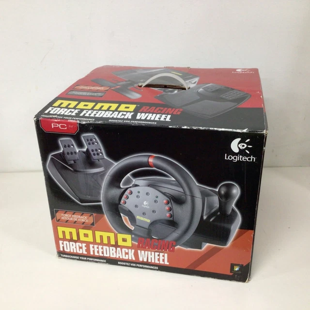 LOGITECH MOMO RACING Force Feedback Wheel PC (O) #452 $33.00 - PicClick AU