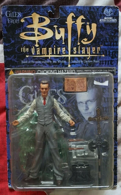 BUFFY THE VAMPIRE Slayer Rupert Giles Action figure 6" BNIB Anthony ...