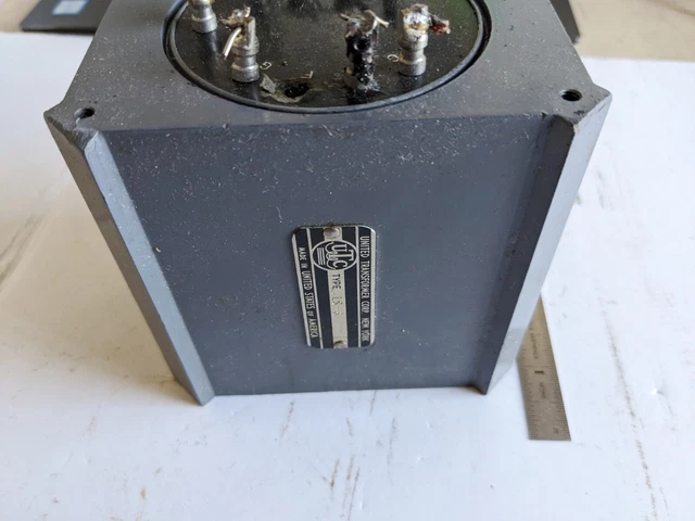 UTC LS-6 TRANSFORMER for Tube Amplifier - High Quality & Rare for 845 ...