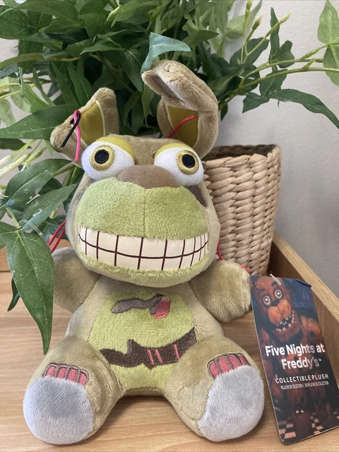 FNAF FIVE NIGHTS at Freddy's collector SPRINGTRAP doll plush toys ...