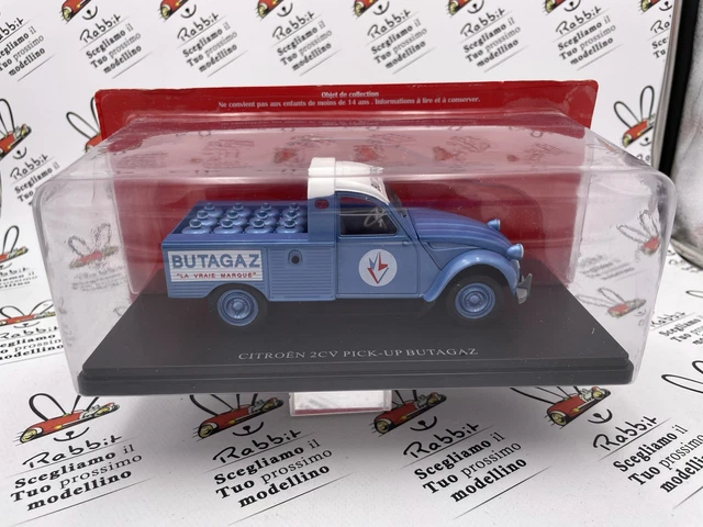 DIE CAST & Citroen 2CV Pick-Up Buttagaz 1964 " Test HACHETTE EUR 51,20 ...