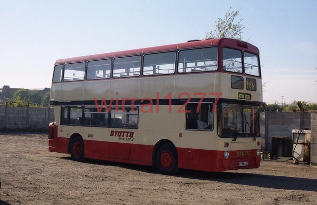 ORIGINAL BUS PHOTOGRAPHIC negative Stotts Atlantean A722LNC, Ex GMT £3. ...