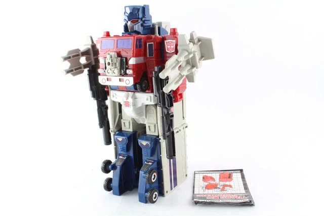 TRANSFORMERS G1 POWERMASTER Optimus Prime & Hi-Q 1988 completo EUR 157 ...