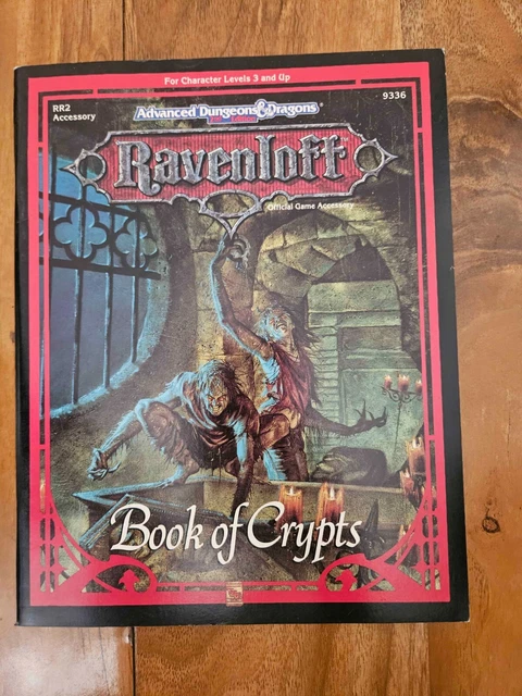 BOOK OF CRYPTS. Ravenloft. Advanced Dungeons and Dragons. 2nd Edition £ ...