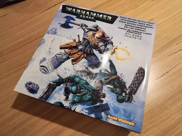 WARHAMMER 40K: SPACE Wolves Battle Force, Space Marine, Games Workshop ...