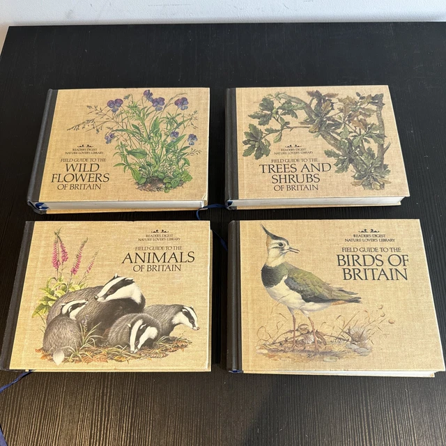 READERS DIGEST NATURE Lovers Library. Wild flowers. Trees. Animals ...