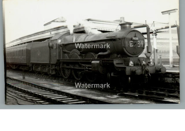 A1267. GWR/BR LOCOMOTIVE No. 5001. 'Gloucester Castle' at Bristol £1.25 ...