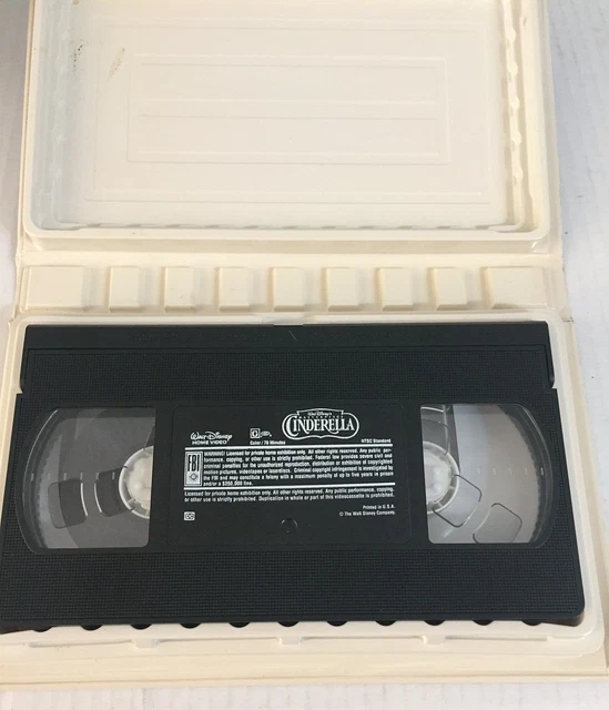 CINDERELLA DISNEY MASTERPIECE VHS tape Ships Same Day With Tracking £7. ...