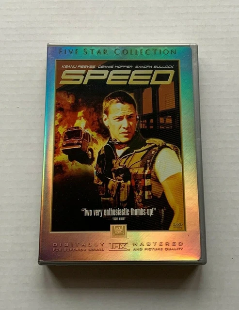 SPEED (FIVE STAR Collection) [DVD] 2 Disc Set Keanu Reeves Sandra ...