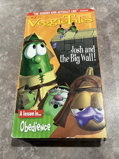 VEGGIETALES - JOSH And The Big Wall VHS Tape £4.57 - PicClick UK