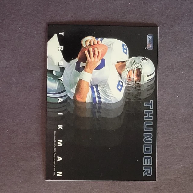 1993 SKYBOX PREMIUM Thunder and Lightning TL6 Troy Aikman/Michael Irvin ...