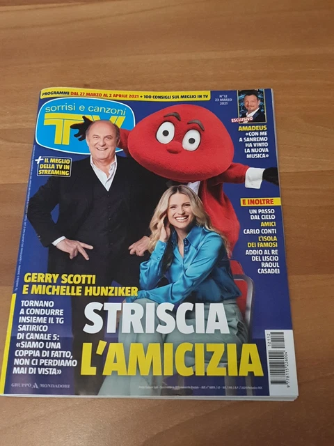 Rivista Settimanale Sorrisi E Canzoni Tv Numero 12 23 Marzo 2021 Eur 2