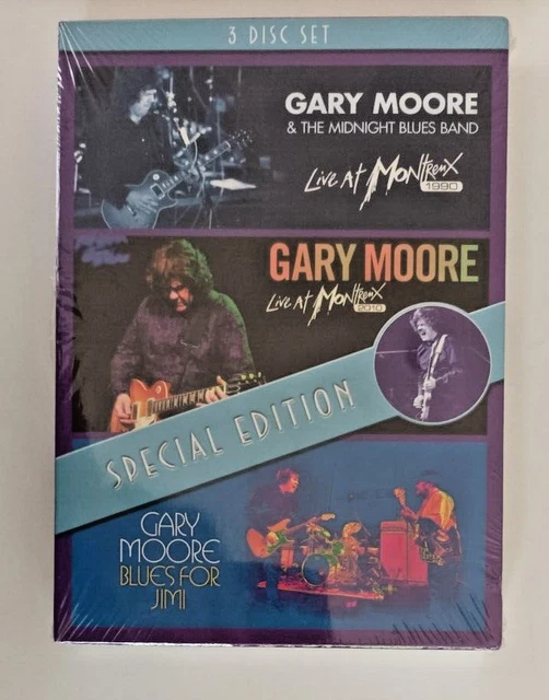 GARY MOORE LIVE at Montreux 1990, Live at Montreux 2010 Blues for Jimi ...