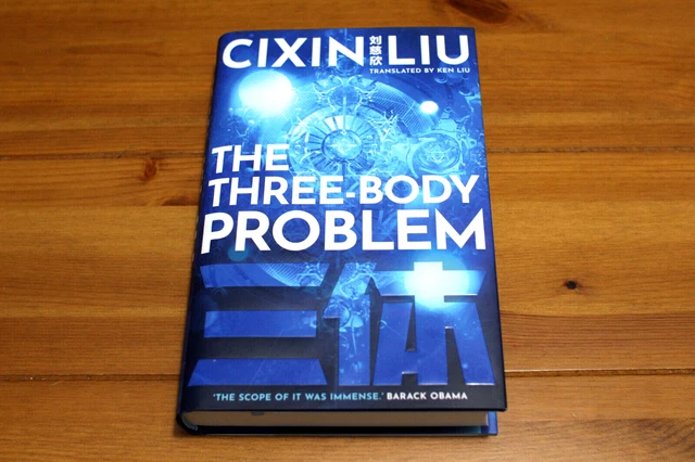 SIGNED CIXIN LIU : THE THREE BODY PROBLEM (2021 Reissue Edition) UK HB New EUR 116,72 - PicClick IT