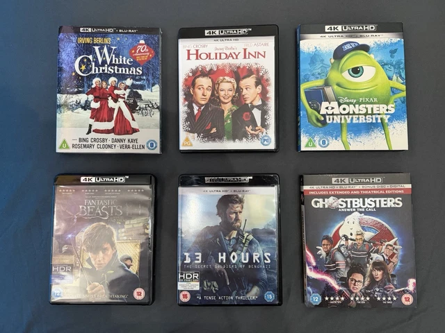 4K UHD BLU-RAY Movie Bundle 6 Films £68.30 - PicClick UK