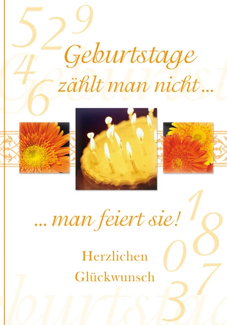 PERLEBERG-751-0049 - GLÜCKWUNSCHKARTE im Format 11,6 x 16,6 cm - Anlass ...