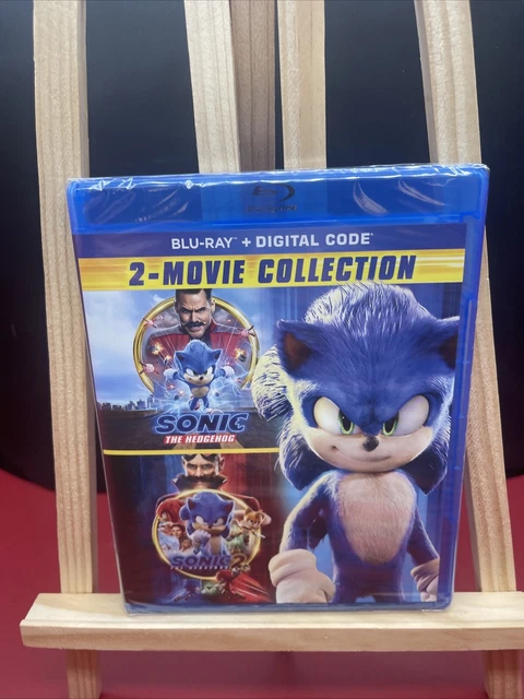 SONIC THE HEDGEHOG 2 Movie Collection Blu-Ray Digital Code Brand New ...