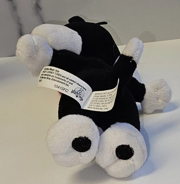 SIX FLAGS EXCLUSIVE Looney Tunes BABY SYLVESTER CAT 8" Mini Plush ...