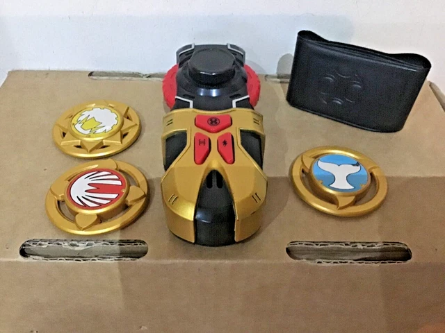 POWER RANGERS NINJA Storm Wind Morpher with Strap + all 3 Discs ...