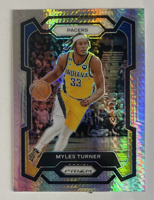 2023-24 PANINI PRIZM Myles Turner Hyper Prizm #34 Indiana Pacers EUR 2 ...
