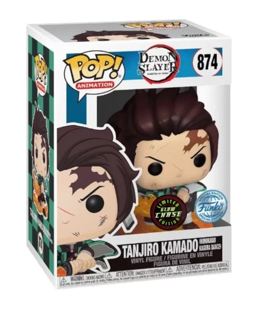 FUNKO POP DEMON Slayer 874 Tanjiro Kamari CHASE Hinokami Kagura Dance ...