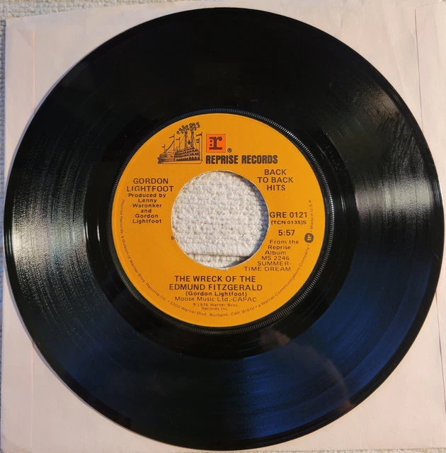 GORDON LIGHTFOOT &THE Wreck of the Edmund Fitzgerald/Race Among The ...