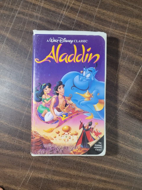 ALADDIN (VHS, 1993) Walt Disney Classic Movie In Clam Shell $9.95 ...