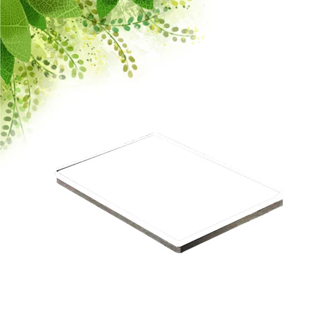 CLEAR WATCH TRANSPARENT Optical Class Metallurgy Power Square Desktop ...